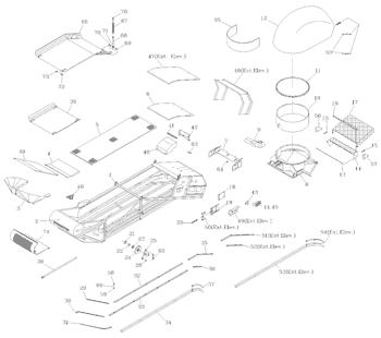 China 00130091 SPRING Case parts A7700, A8000, 7700, A8800, A7000 for sale