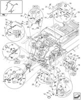 China 84460888 WIRE HARNESS Case parts LB333P, LBX332P, LB333R, LBX432R, LBX332R, LB333S, LBX432S, LBX332S, LBX322S, LB433R, LB433S for sale