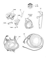 China 87060804 WIRE HARNESS Case parts SBX520, SBX530, SB521, SBX540, SB531, SBX550, SB541, SB541C, SB551 for sale