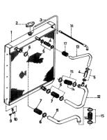 China 00152127 HOSE CLAMP Case parts 7000, AUSTOFT, 7700, A4000, A7000, A7700 for sale