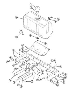 China 1345173C1 PLUG Case parts 1230, 955, 1200, 2022, 1220, 2044, 900, 1822, 950, 1844, 1210 for sale