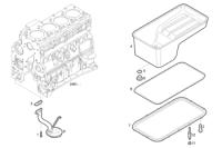 China 4897877 OIL PAN GASKET SET Case parts 445, TX1055, F4DFE613G, 450, TX842, F4BE0484F D606, 440CT, F4HE0484D B101, 465, PX85, 445CT, F4BE0454G D600, 440, F4BE0484C D601, 450CT, F4BE0484F D600, TX742, F4BE0484F D601, F4HFE413H A007, F4GE9454... for sale