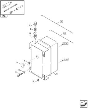 China 84078485 PLUG Case parts LBX331R, LBX431R, LBX331S, LB333P, LBX431S, LBX332P, LB333R, LBX432R, LBX332R, LB333S, LBX432S, LBX332S, LBX322S, LB433R, LBX421R, LBX331P, LB433S, LBX421S for sale
