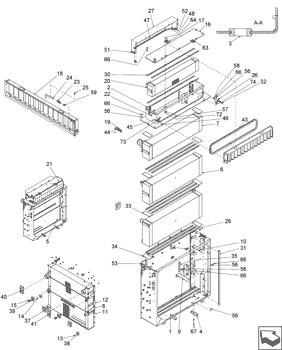 China 84452765 OIL COOLER Case parts A8000, A8800 for sale