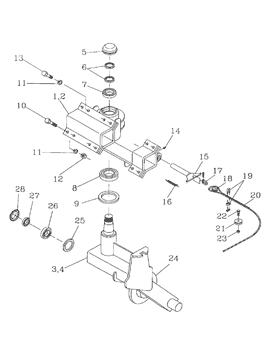 China 00100827 OIL SEAL Case parts AUSTOFT for sale