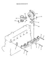 China 00137041 OIL PAN GASKET SET Case parts 7000, 7700 for sale