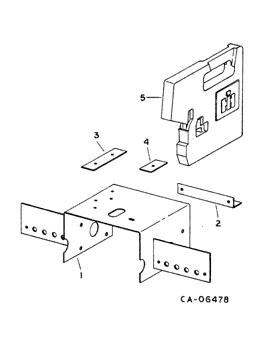 China 185365C1 SUPPORT Case parts 1460, 2144, 1644, 2166, 1480, 1680, 2188, 900 - SERIES, 1660, 1640 for sale