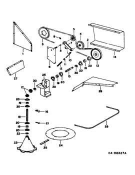 China 188218C2 SUPPORT ASSY. Case parts 1460, 1670, 1480, 1620, 1482, 1420, 1470, 1640, 1440 for sale