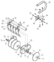 China 231649A2 SUPPORT Case parts TRUE-TANDEM 345, 340, 3950, RMX340, 4400, 4450, TRUE-TANDEM 335 BARRACUDA for sale