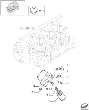 China 500335289 SUPPORT Case parts F3BE0684E B001, F3AE0684E B002, F3AE0684G B001, F3BE0684A B001, F3BE0684E B003, F3AE0684D B001, AFX8010 for sale