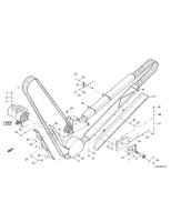 China 01170124 V-BELT Case parts 8790 for sale