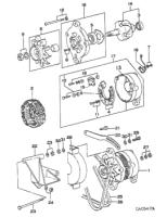 China 1014285C1 V-BELT Case parts 284 for sale