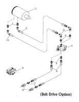China 00400228 HYD CONNECTOR Case parts 7000, AUSTOFT, 7700, A4000, A7000, A7700, A8000, A8800 for sale