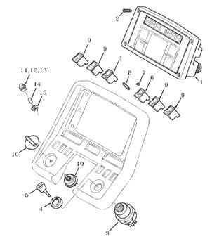China 194114A1 SWITCH ASSY Case parts AUSTOFT for sale