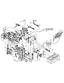 China 00400093 HYD CONNECTOR Case parts 7000, AUSTOFT, 7700, A4000, A7000, A7700, A8000, A8800 for sale