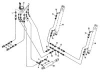 China 00400223 HYD CONNECTOR Case parts 7000, AUSTOFT, 7700, A4000, A7000, A7700, A8000, A8800 for sale