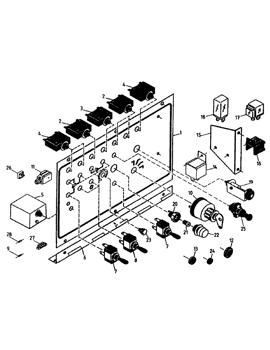 China 00137203 SWITCH Case parts 7000, AUSTOFT, 7700 for sale