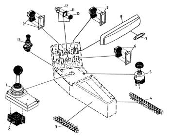 China 00180947 SWITCH Case parts 7700 for sale