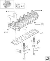 China 4895765 CYLINDER HEAD Case parts F4GE9684C J602, FARMALL 120A, FARMALL 140A, MAXXUM 115, F4GE9684D J600, F4GE9684B J601, MXU130, MAXXUM 125, FARMALL 110A, F4GE9684D J604, MXU115, 850K, F4GE9684C J600, FARMALL 125A, F4GE9684B J605, MA... for sale