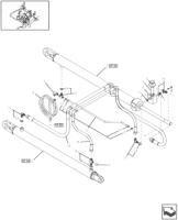 China 87027902 CYLINDER ASSY. Case parts RBX563, RBX462, RB554, RBX463, RB564, RBX552, RBX553, RBX452, RBX453, RBX562 for sale