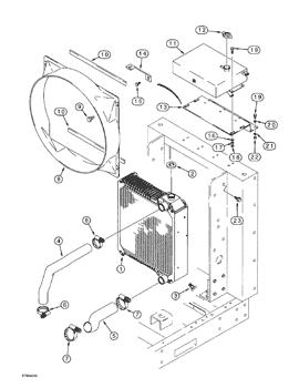 China 239739A1 RADIATOR Case parts 4391, 4391T, 570LXT, 580L, 4391TA, 580SL, 590L, 590SL for sale