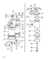 China 1967094C1 FUEL FILTER Case parts 4210, D-310, 4230, 4000, 3220, 4240, 3230, 5000, D-358 for sale