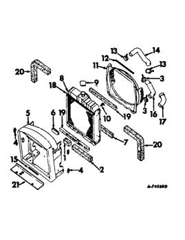 China 379237R2 RADIATOR HOSE,2.00