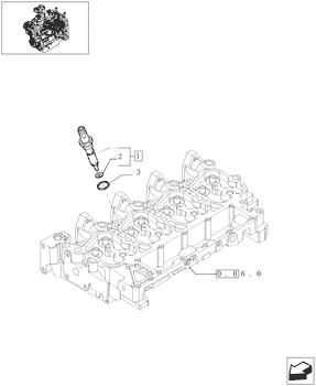 China 2852858 FUEL SYSTEM INJECTOR Case parts F4BE0484F D600, F4BE0484F D606, F4BE0484C D601, F4BE0484F D601 for sale