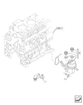 China 2830266 FUEL PUMP Case parts FARMALL 85U, FARMALL 90, PX70, PX85, MAXXUM 100, FARMALL 95, FARMALL 95C, F4GE9454K J604, FARMALL 95U, 750K, MAXXUM 110, WDX1002S, WDX1202, 586G, WDX1202S, 588G, MAXXUM 115, 650K, F4CE0304B D601, 580M... for sale