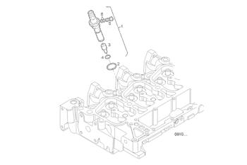 China 8094758 FUEL NOZZLE Case parts F4BE0484F D600, F4BE0484F D606, F4BE0484F D601 for sale