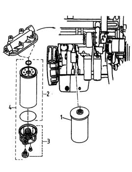 China 00181925 FUEL FILTER Case parts A7700, 7700, 7000, A7000 for sale