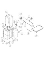 China 1030338 FUEL TANK Case parts 3400, 3503, 2000, 2300, 1100, 2400, 1124 for sale