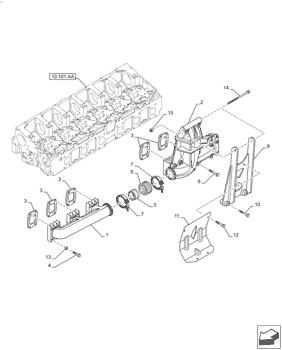 China 16677435 SCREW Case parts F2CFE614A A010, F2CFA614A E010, F2CFE614A A011, F2CFA614A E011, F2CFE614A A013, FVAE2884X B200 for sale