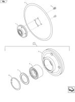 China 84235653 HUB Case parts 500, 500T for sale