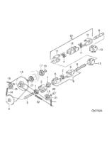 China 101593C1 HUB Case parts 720, 830, 781, 881 for sale