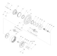 China 0000601603 SCREW Case parts 7000, 7700 for sale