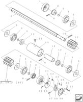 China 51200058 ROLLER Case parts ADX3380, 3580, 2330, ADX3430, ADX2180, 3380, ADX2230, 3430, ADX3260, 2230, ADX3360, 2280 for sale