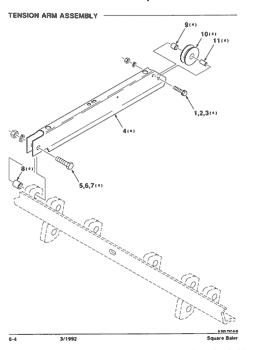 China 6529945 ROLLER Case parts 8576, 8580, 8575, 8585, 8590, 8570 for sale