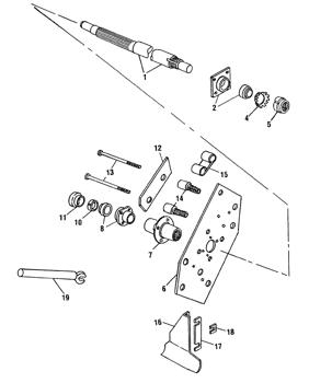China 46836 PLATE Case parts 1000, 1000C, 1150, FH100, 1000D, 1150B, 800 for sale