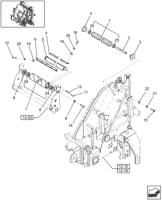 China 86565880 ROLLER Case parts RB454, RB455, RB464, RB465, RBX452, RBX453, RBX462, RBX463 for sale
