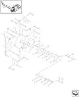 China 86515419 PLATE Case parts FHX300 for sale