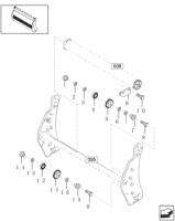 China 86636891 PLATE Case parts RBX461, RBX451, RBX561 for sale