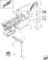China 86626062 PLATE Case parts SBX520, SBX530, SBX540, SB531, SB541, SB541C for sale