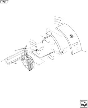 China 47379191 SPACER Case parts PATRIOT 3340, 3230, PATRIOT 4440, 3330, 4430, PATRIOT 2250, PATRIOT 3240 for sale
