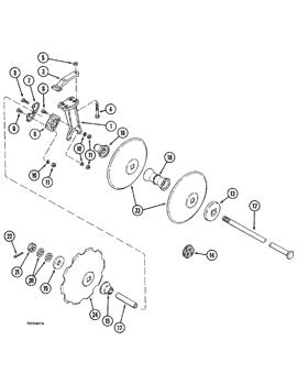 China 139918C1 SPACER Case parts TRUE-TANDEM 345, 340, 3900, 3950, 3800, RMX340, 3850, 4400, 4450, 496, 475 for sale