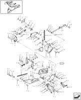China 626698 SPACER Case parts RBX461, 9230, 3152, 3162, 9240, 7010, RBX561, 7120, FHX300, 9010, AFX8010, 7230, 7240, L130, 8010, 8120, 8230, 8240, 9120 for sale