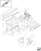 China 848490 SPACER Case parts SBX520, SBX530, SBX540, SB531, SBX550, SB541, SB541C, SB551 for sale