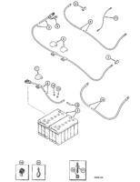 China 125843A2 CABLE Case parts 2166, 2144, 2188 for sale