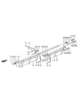 China 0085590 SPACER Case parts 110 for sale