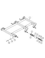 China 0302-433 Spacer, mtg, suspension Case parts 1500TX for sale